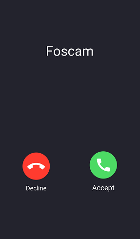 How to use one-button call feature of Foscam X1 camera?-Foscam Support - FAQs
