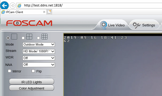 How to access Foscam HD camera remotely with 3rd party DDNS and Port from web browser and Foscam ...