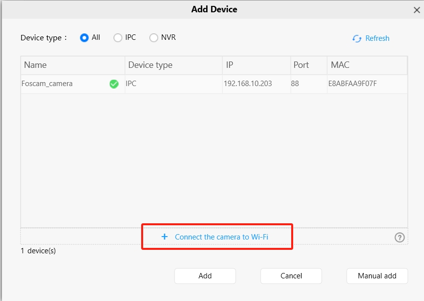 How to use Foscam VMS to configure wifi for the camera?-Foscam Support - FAQs