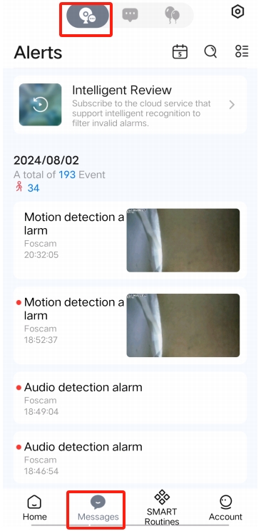 How to do troubleshooting if the camera has no alarm cloud recordings ...